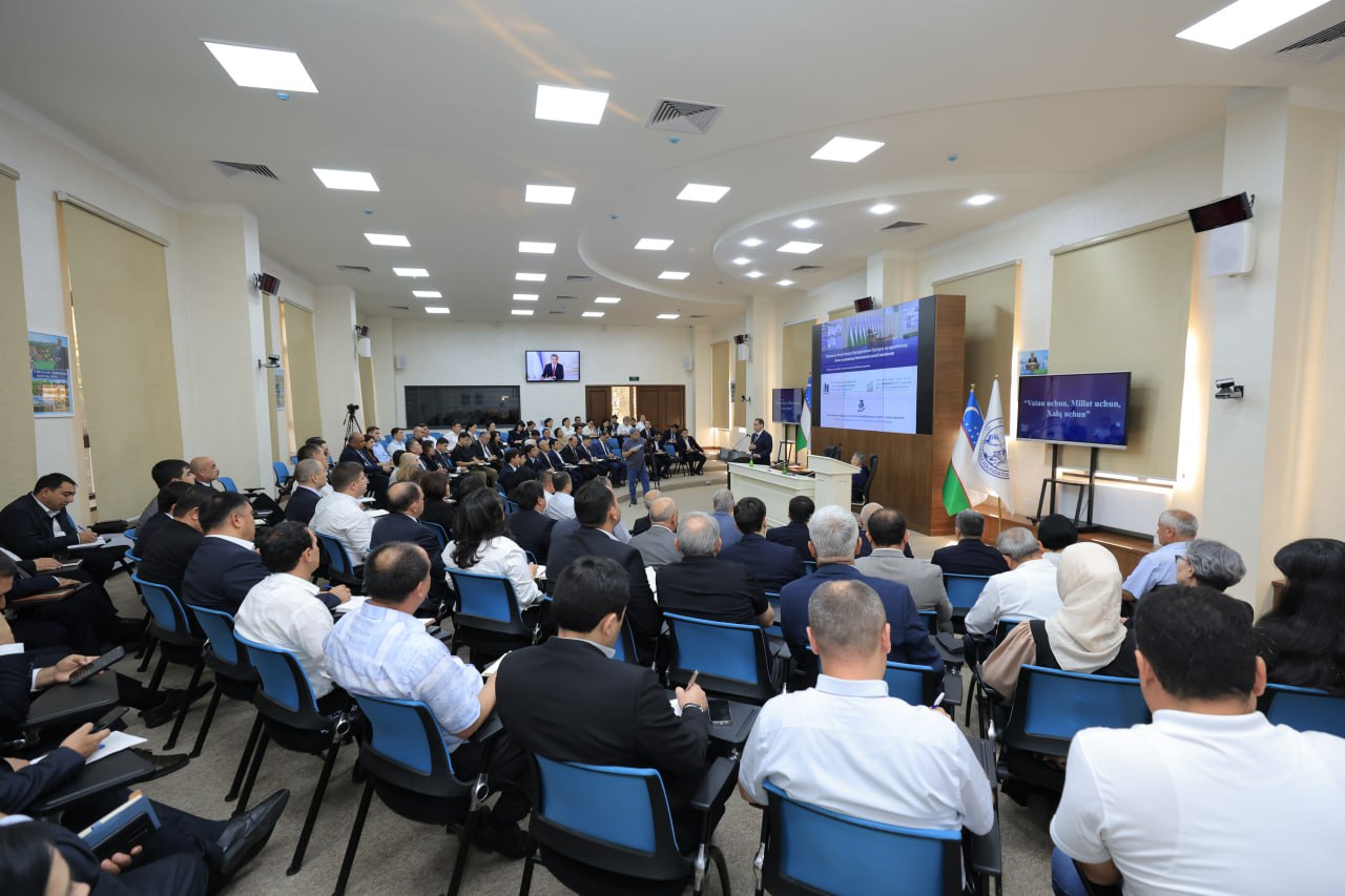 Vazir talaba, doktorant va prorektorlar uchun ta’lim tizimidagi islohotlar va istiqboldagi ...